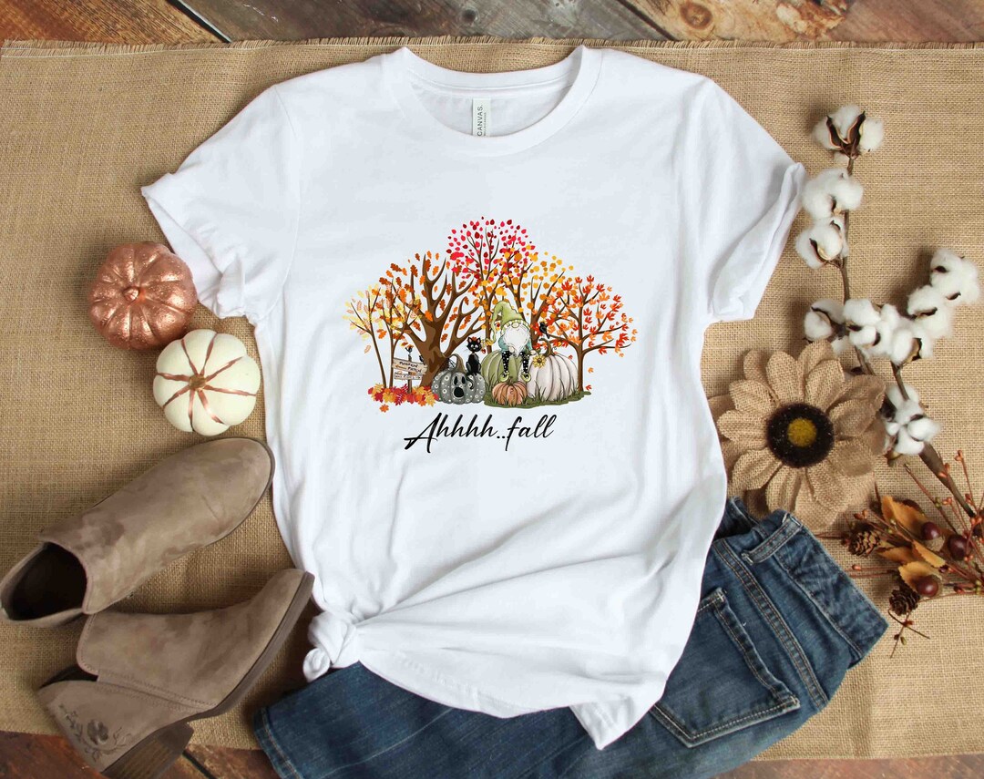 Ahhh Fall T-shirt, Pumpkin Shirt, Fall Girl Shirt, Hello Pumpkin Shirt ...