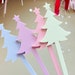 Christmas Drink Stirrers| Christmas Tree Cocktail Stirrers| Holiday ...