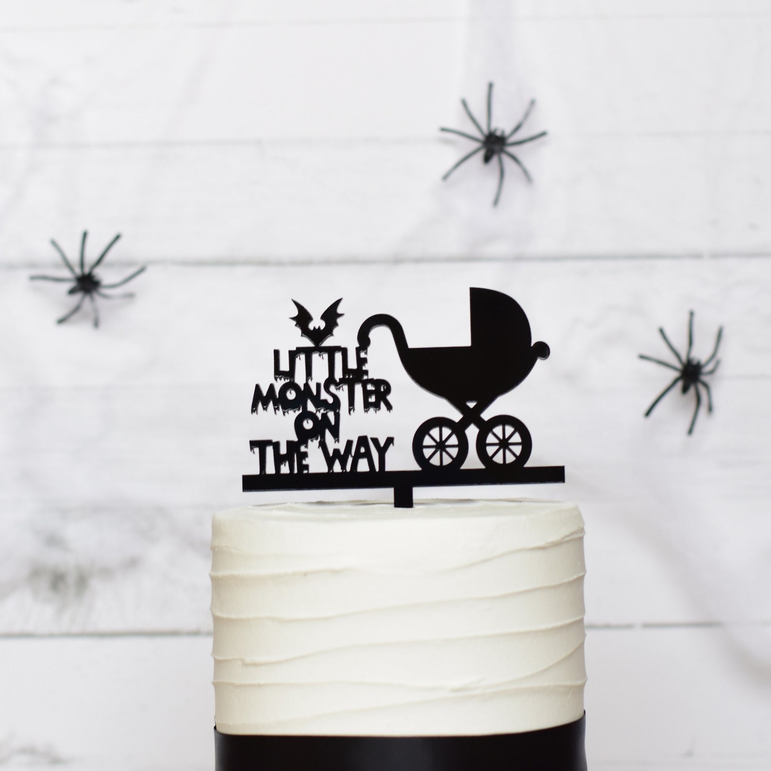 Little Monster on the Way Cake Topper| Little Nightmare Cake Topper ...