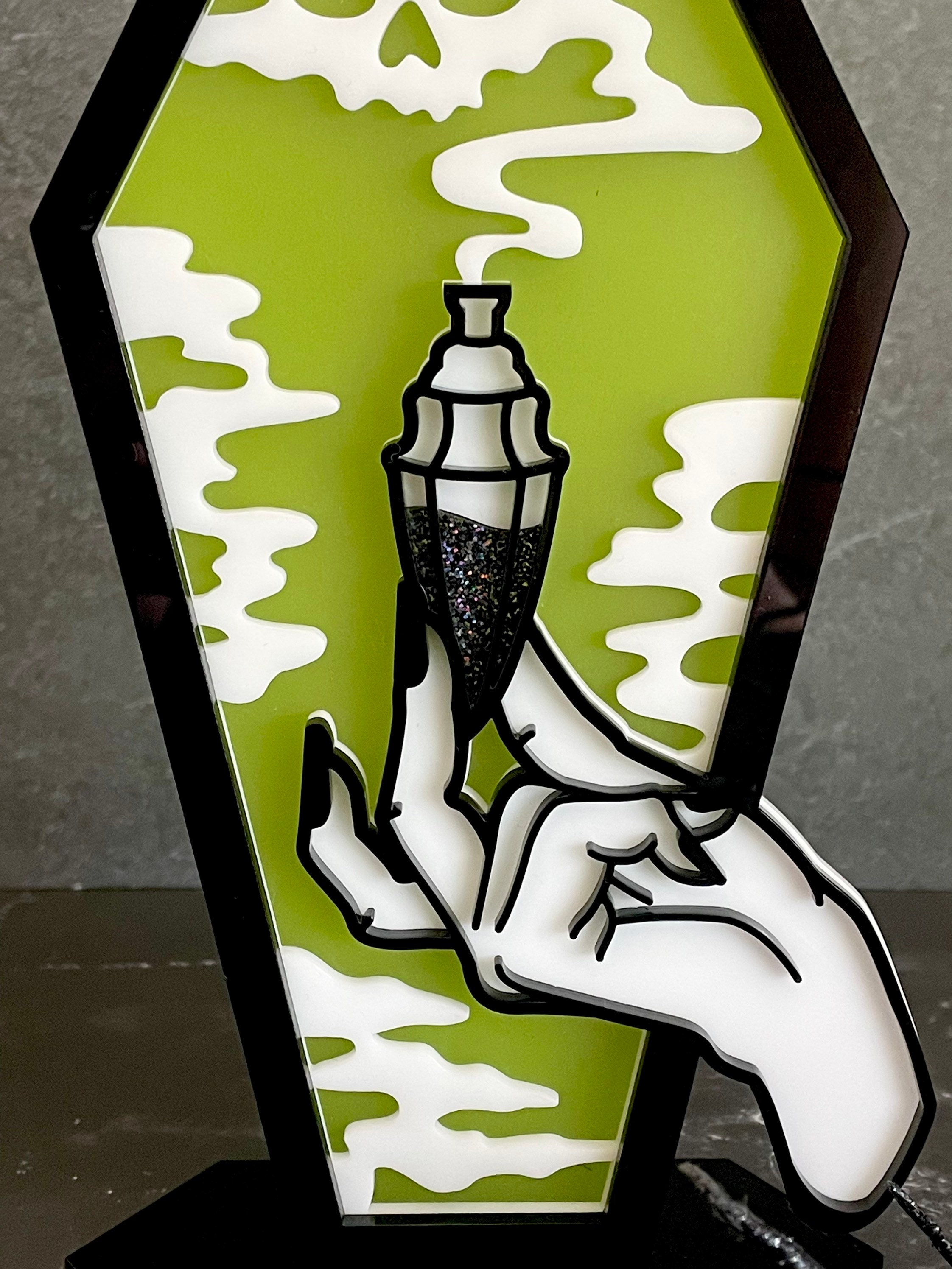 Magic Potion Acrylic Sign Frosted Acrylic Apothecary Decor Poison Vial ...