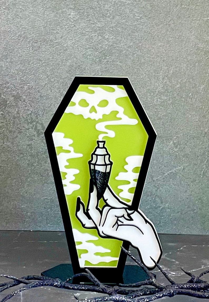 Magic Potion Acrylic Sign Frosted Acrylic Apothecary Decor Poison Vial ...