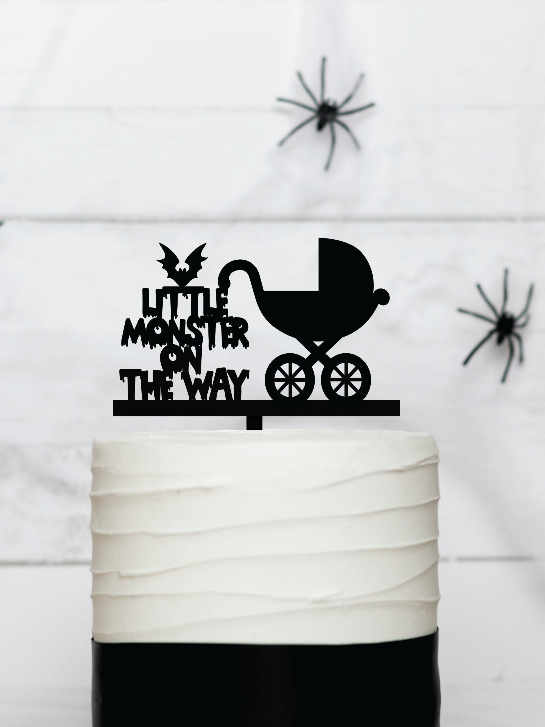 Little Monster on the Way Cake Topper| Little Nightmare Cake Topper ...