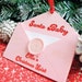 Personalized Dear Santa Tree Ornament Letter for Santa Ornament Pink ...