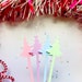 Christmas Drink Stirrers| Christmas Tree Cocktail Stirrers| Holiday ...