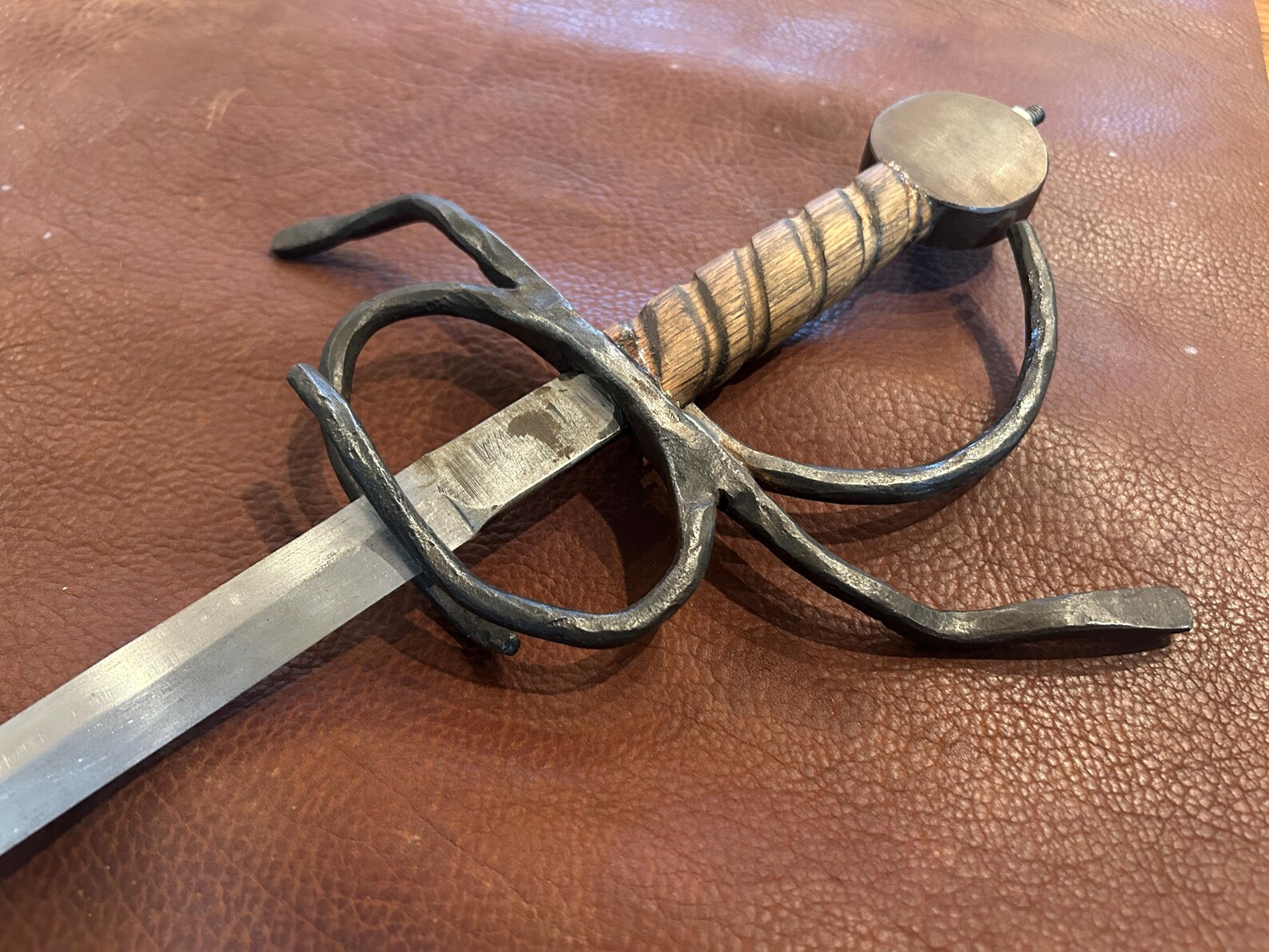 Hand Forged Rapier Sword/fencing Sabre - Etsy