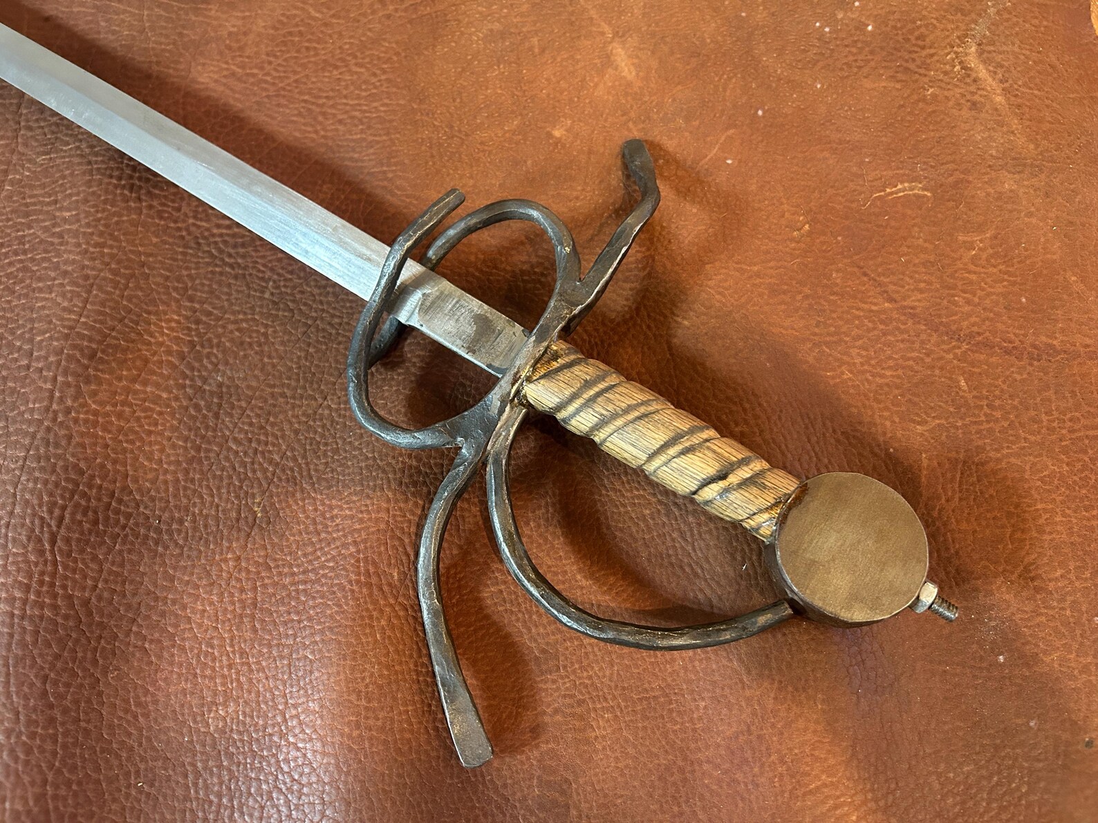 Hand Forged Rapier Sword/fencing Sabre - Etsy