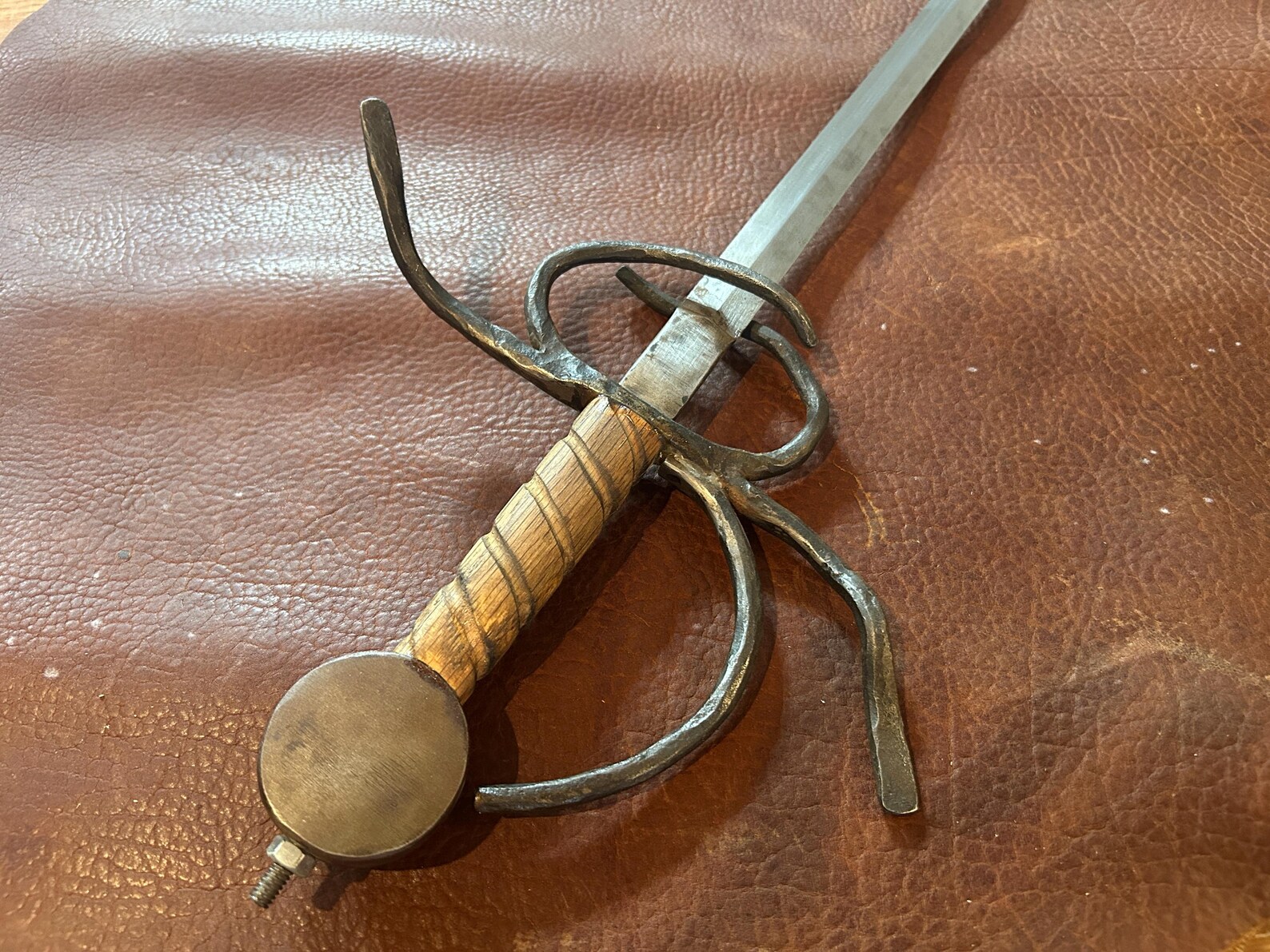 Hand Forged Rapier Sword/fencing Sabre - Etsy