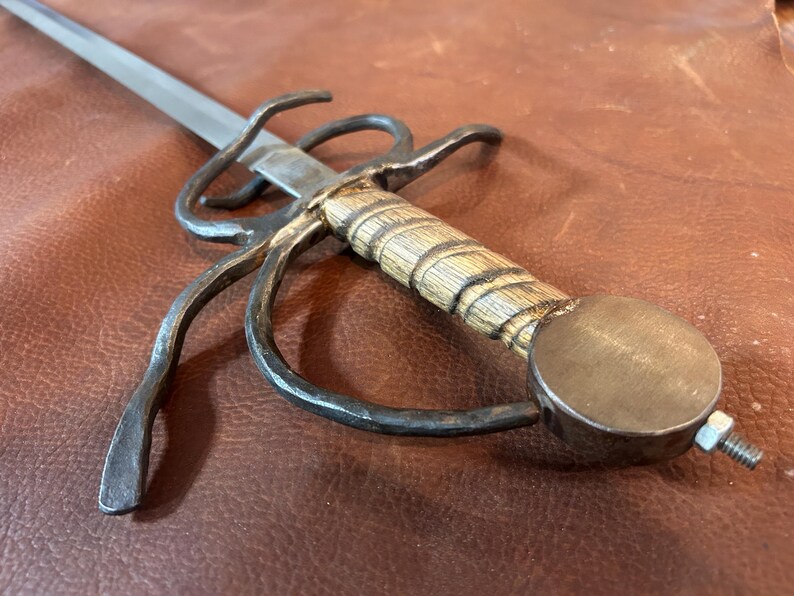 Hand Forged Rapier Sword/fencing Sabre - Etsy