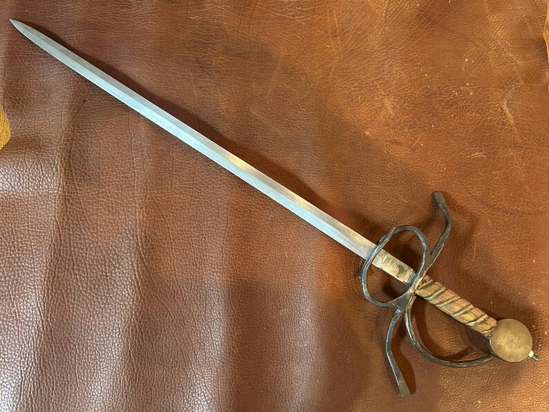 Hand Forged Rapier Sword/fencing Sabre - Etsy