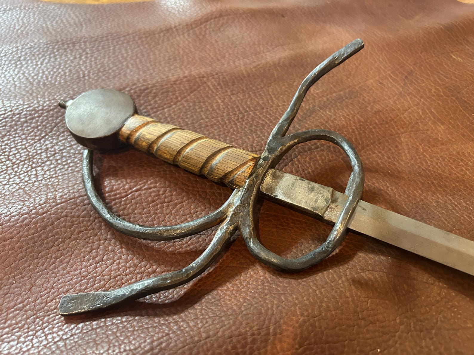 Hand Forged Rapier Sword/fencing Sabre - Etsy