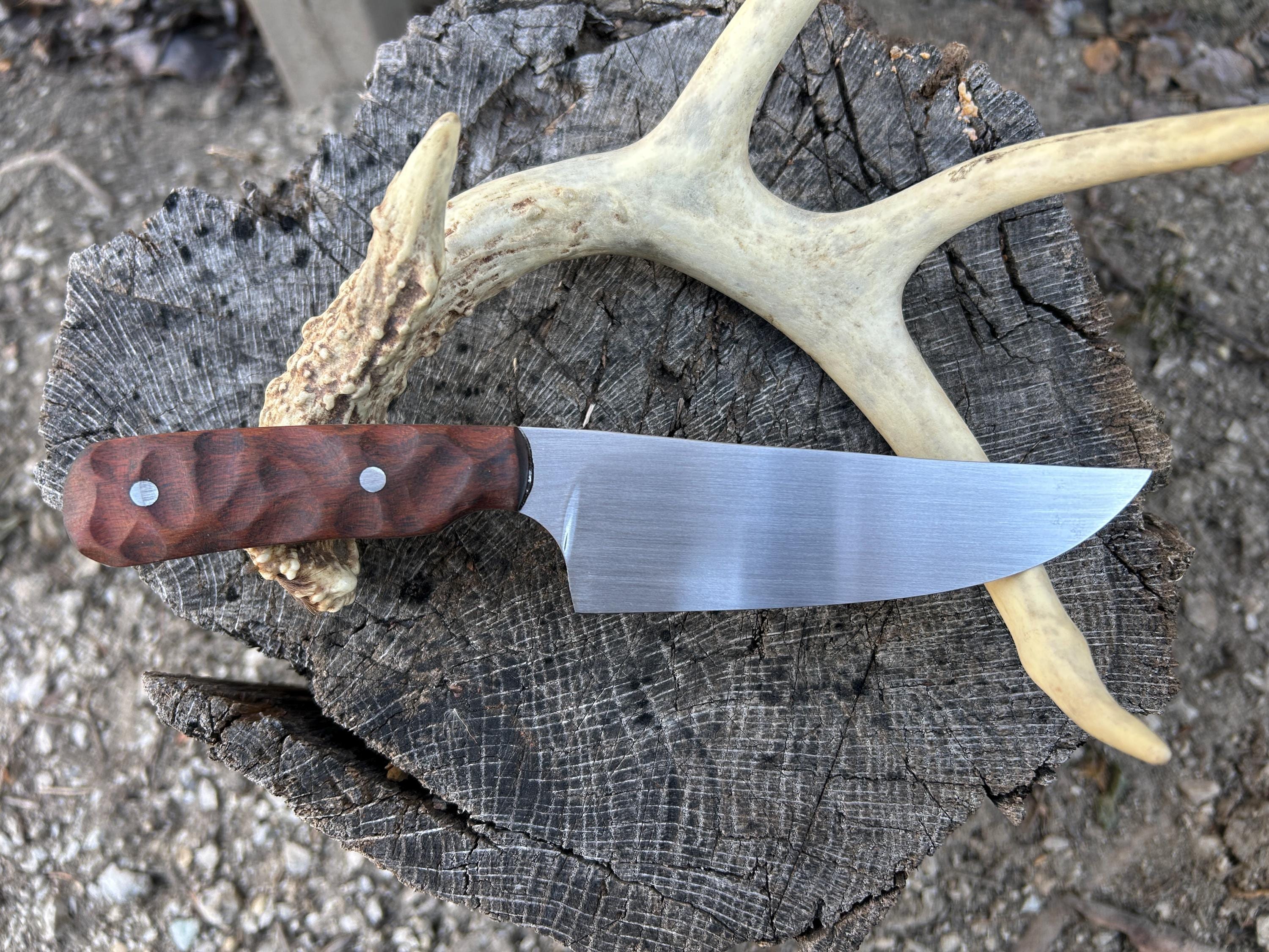 Hand-forged Tactical Hunting Knife/edc Knife/fixed Blade Knife - Etsy
