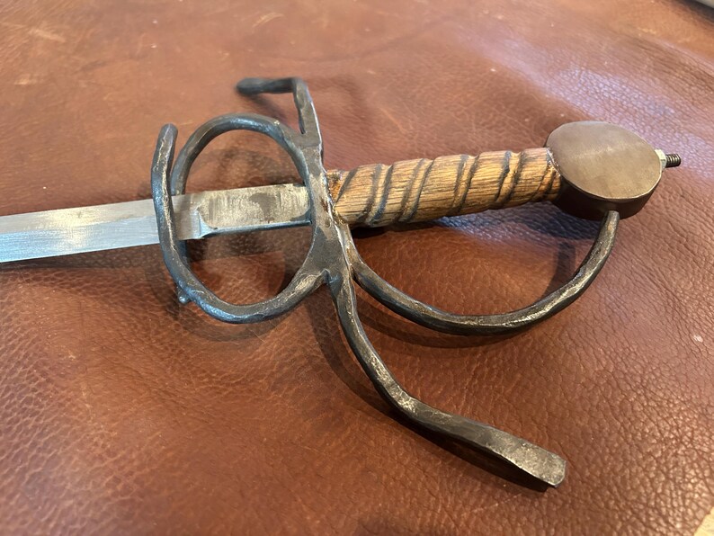 Hand Forged Rapier Sword/fencing Sabre - Etsy