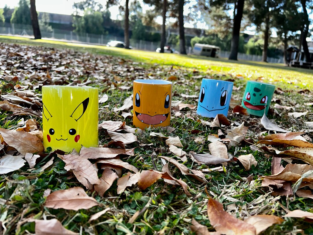 Pokémon 12 Oz. Coffee Mug, Pikachu Coffee Mug, Bulbasaur Coffee Mug ...
