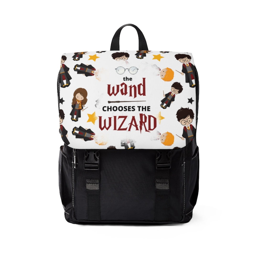 The Wand Chooses the Wizard Wizard Backpack Purse Potter - Etsy