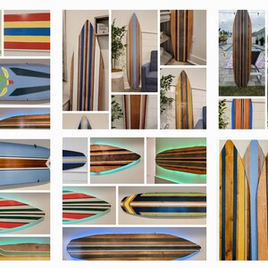 CUT SANDED BLANK Surfboard Ready for You to Design and Finish! -- Paint ...