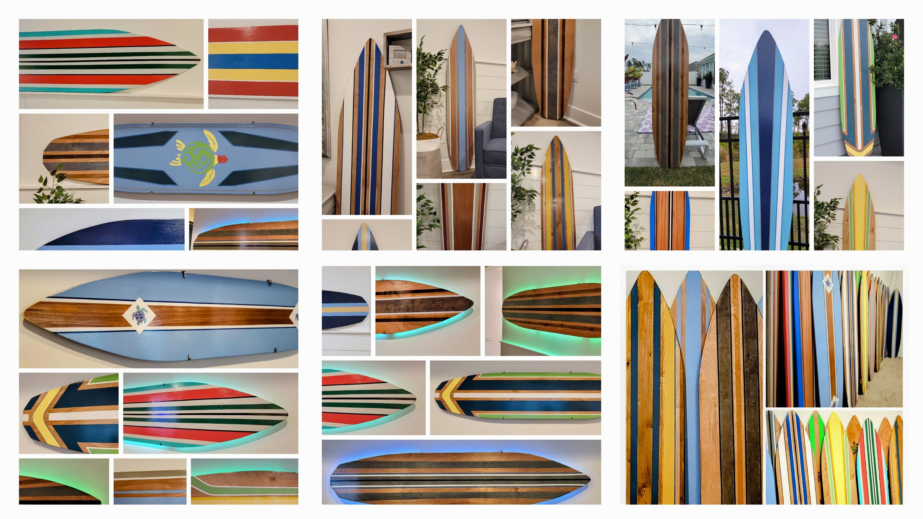 CUT SANDED BLANK Surfboard Ready for You to Design and Finish! -- Paint ...