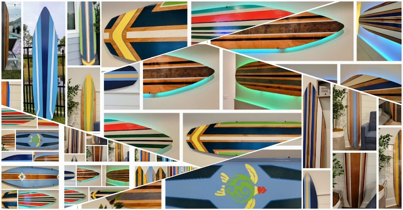 CUT SANDED BLANK Surfboard Ready for You to Design and Finish! -- Paint ...