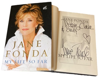 Jane Fonda Signed - Etsy