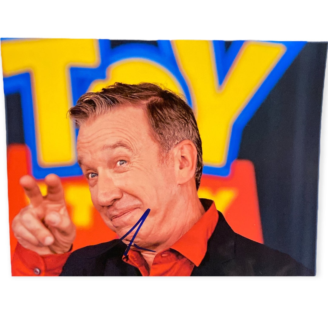 TIM ALLEN Signed Autograph 8.5x11 Photo Legendary Tv/movie Actor and ...