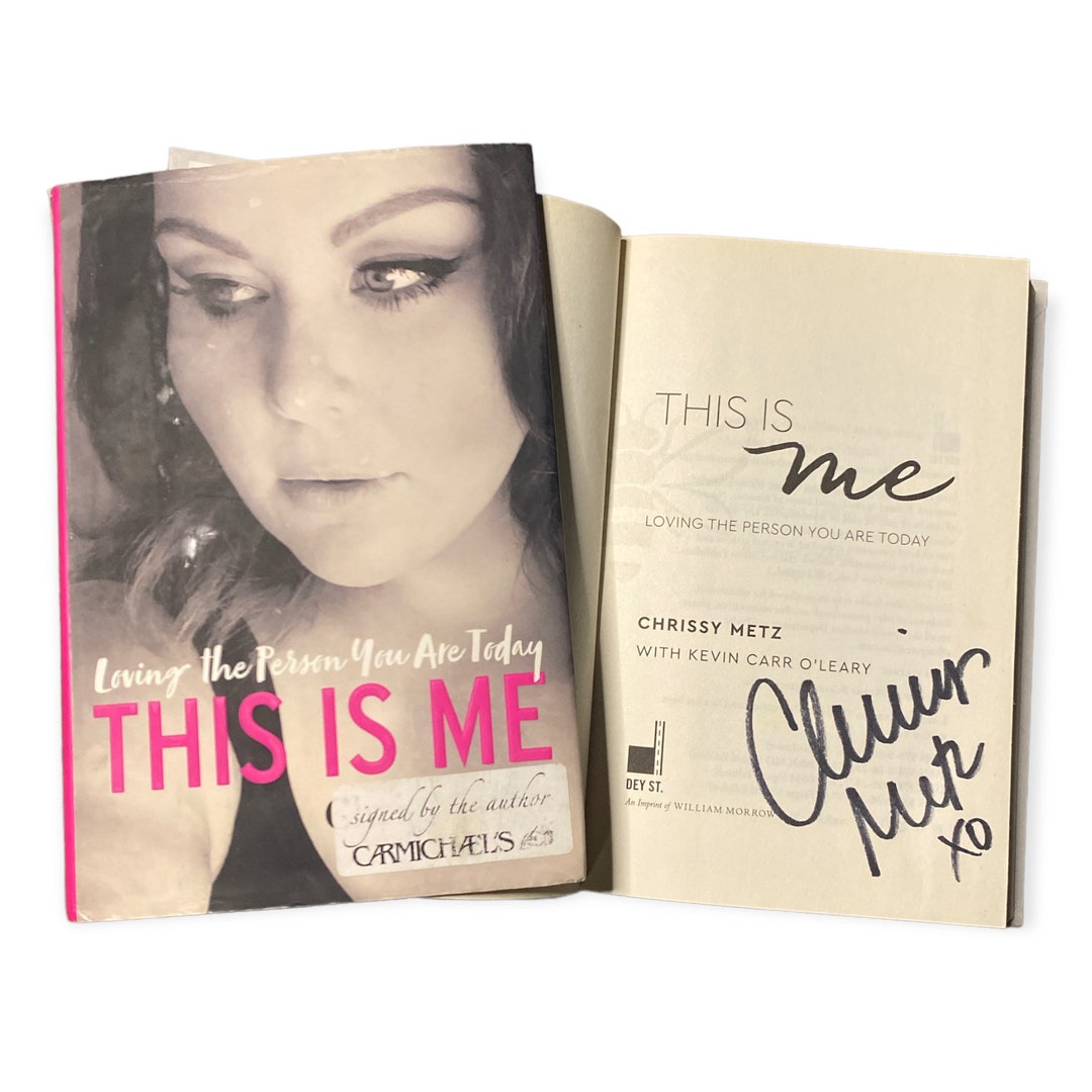 CHRISSY METZ Signed Autograph this is Me Book Legendary Tv/movie ...