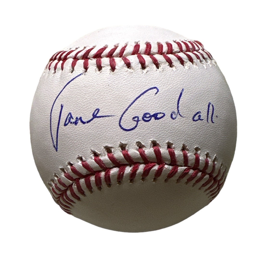 Jane Goodall Signed Autograph OMLB Rawlings Baseball Signed - Etsy