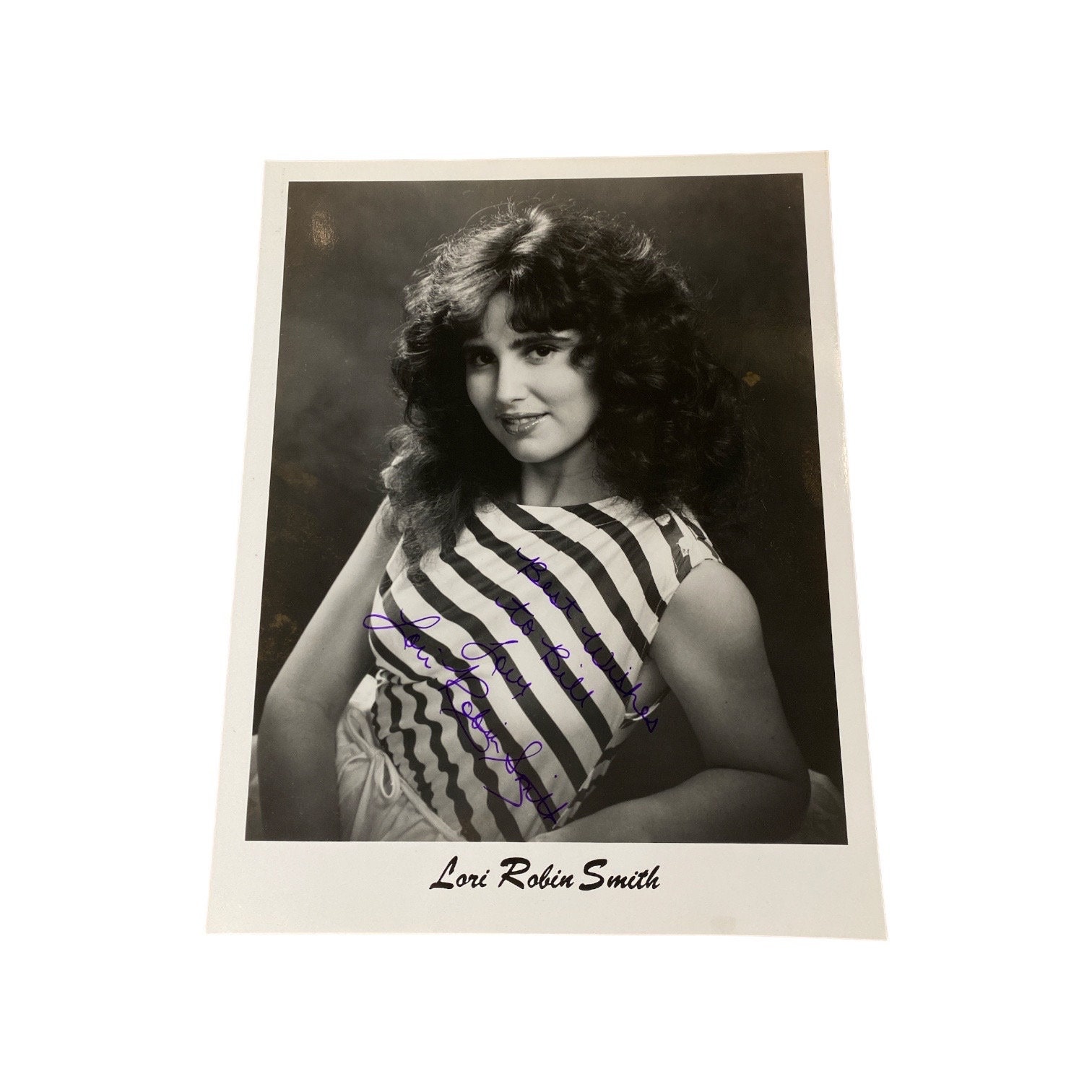 Lori Robin Smith Signed Autograph 8x10 Vintage Music Country - Etsy