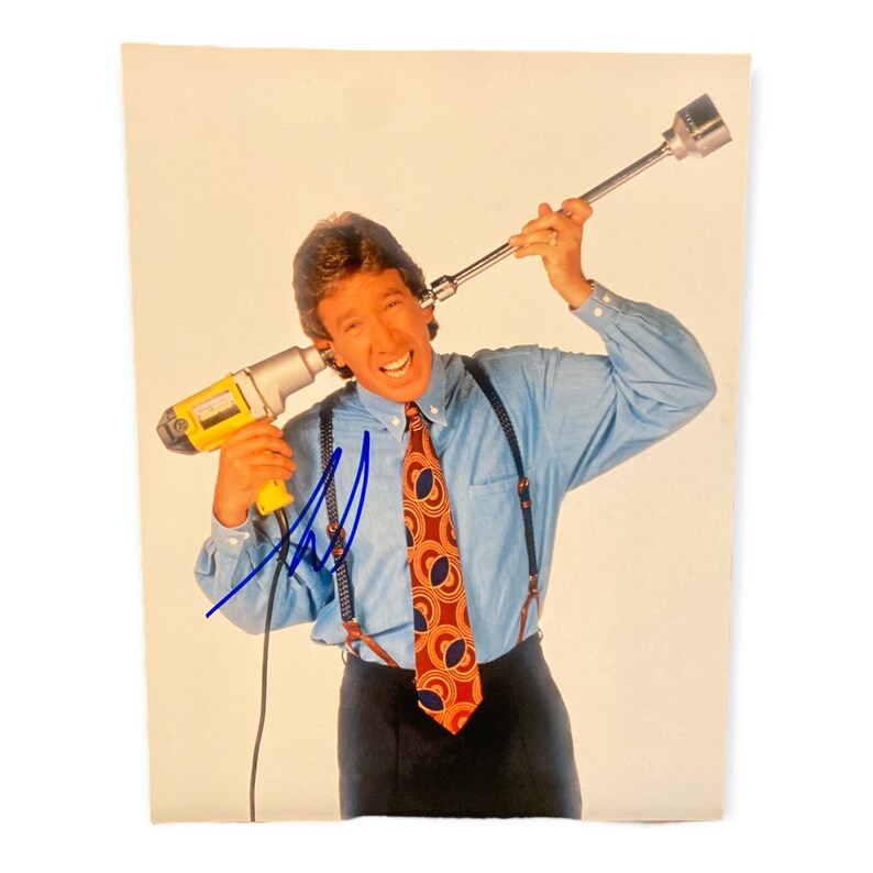 TIM ALLEN Signed Autograph 8.5x11 home Improvement TV Show Photo ...