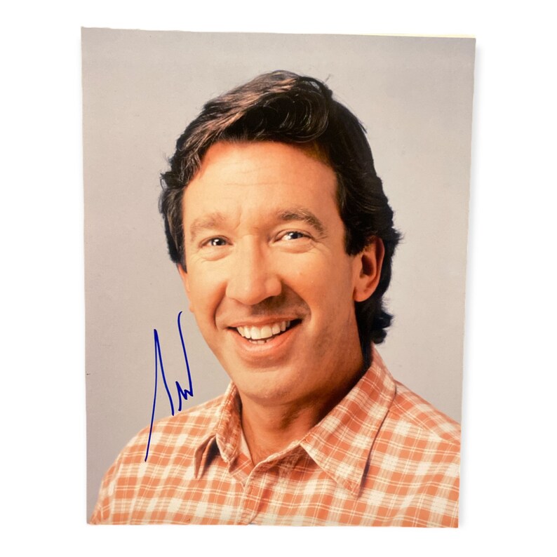 TIM ALLEN Signed Autograph 8.5x11 home Improvement TV Show Photo ...