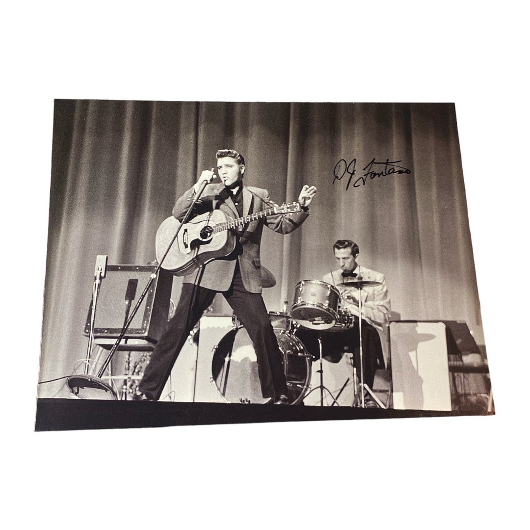 Dj Fontana D 2018 Signed Autograph 8x10 Photo Signed In Person