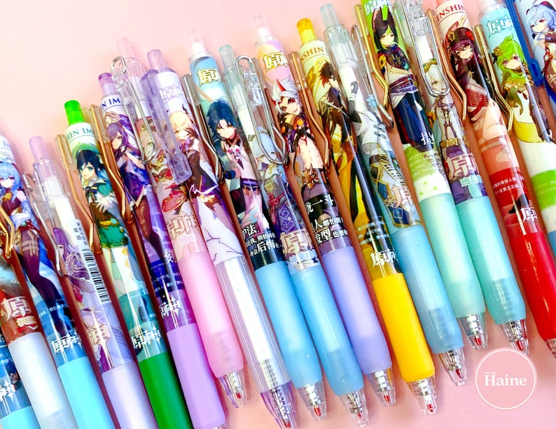 Genshin Impact Blind Box Writing Pen Random Packaging - Etsy