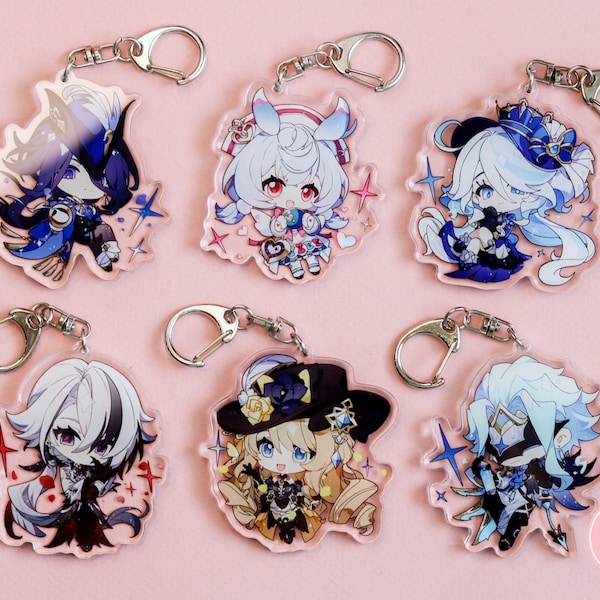 Genshin Keychain - Etsy