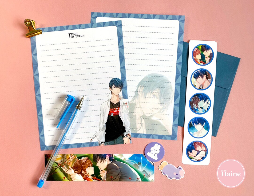 MARIUS Tears of Themis Letter Set Marius Von Hagen Curated - Etsy