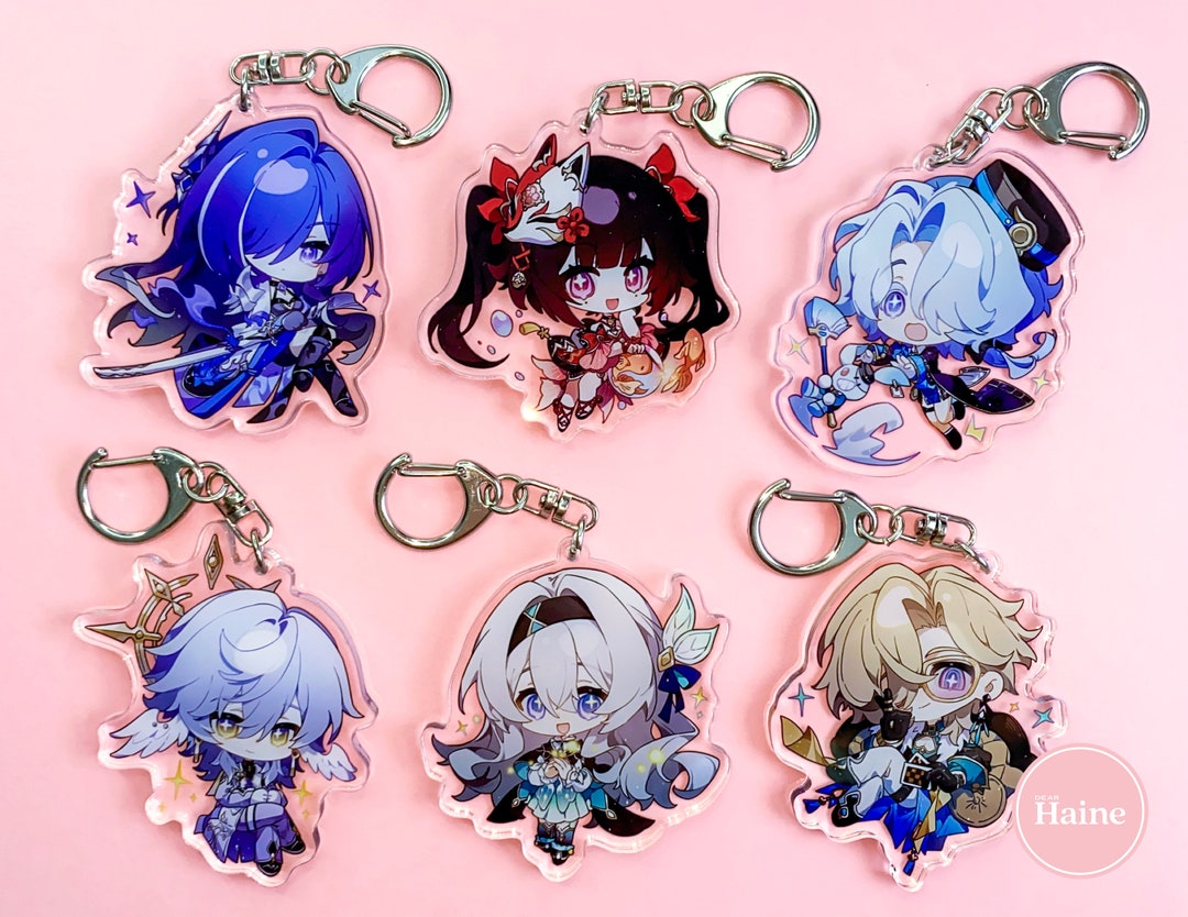 NEW Honkai Star Rail Keychain - Etsy
