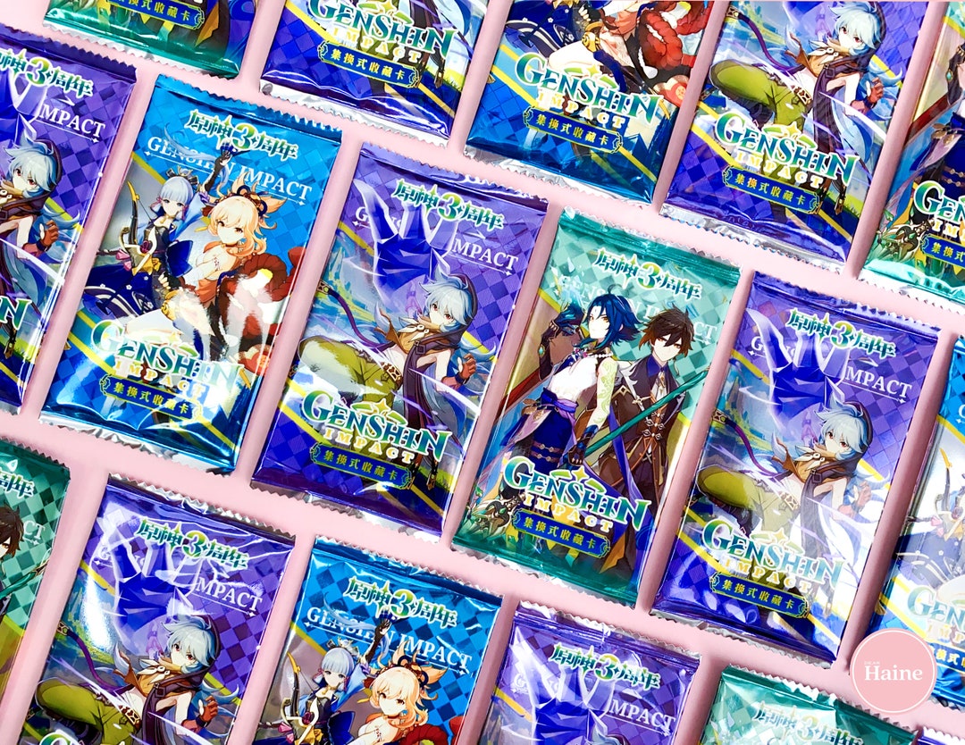 NEW Version Genshin Impact Booster Pack - Etsy Australia