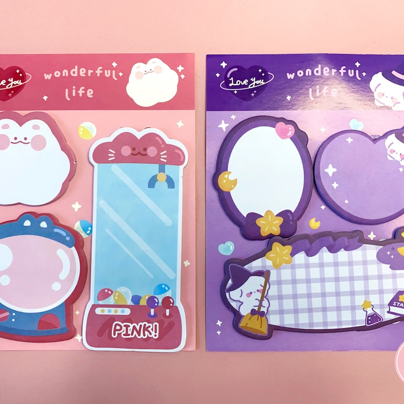 Aesthetic Sticky Notes - Etsy