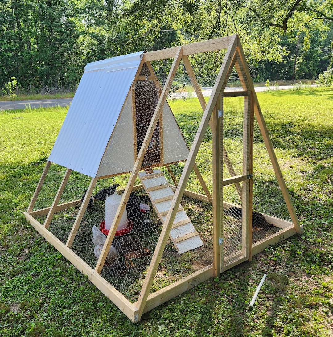 Inspiring A Frame Chicken Tractor Gallery 1