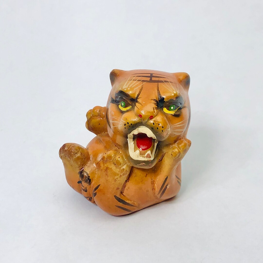 Vintage Tiger Pencil Sharpener Shanghai China Art Object - Etsy
