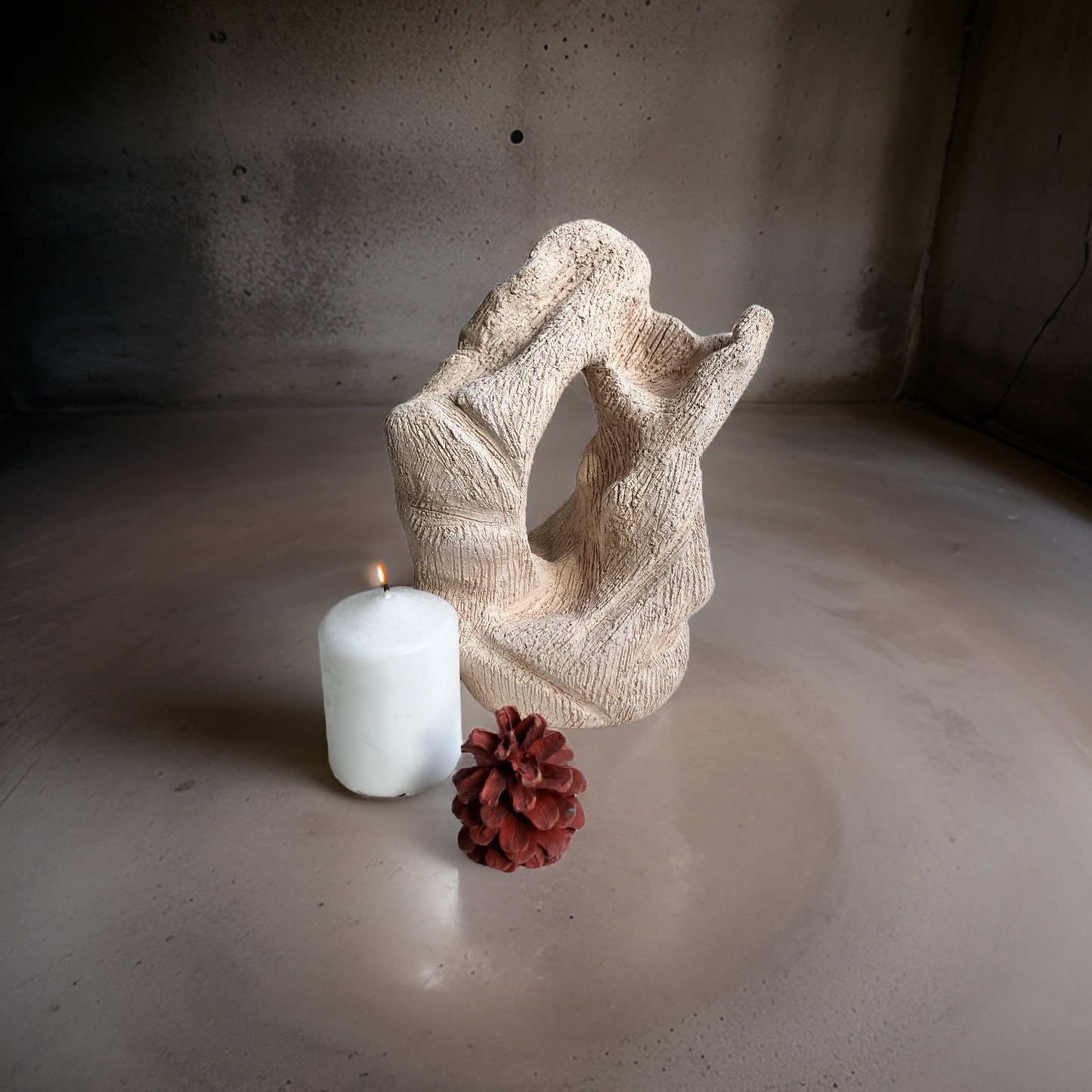 Ceramic Handmade Contemporary Sculpture, Ceramic Decorative Object ...