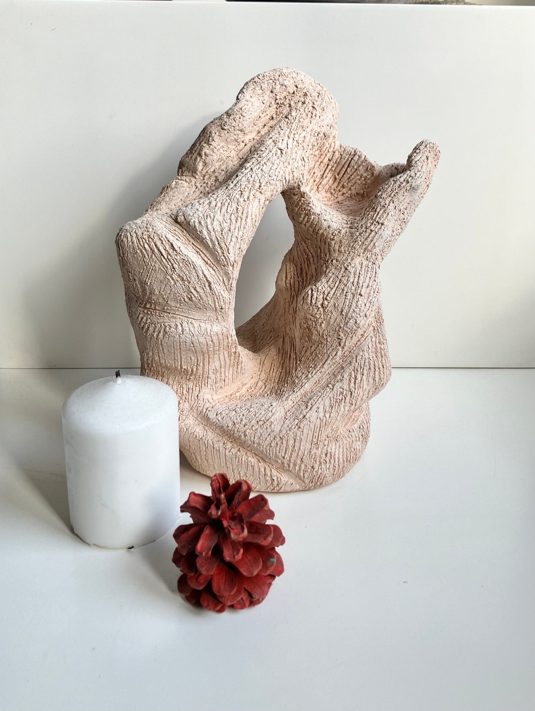 Ceramic Handmade Contemporary Sculpture, Ceramic Decorative Object ...