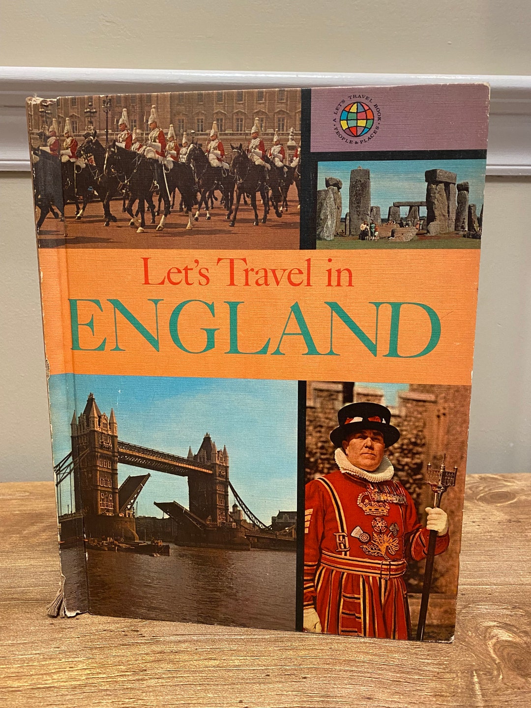Vintage Travel Book Let's Travel in England - Etsy