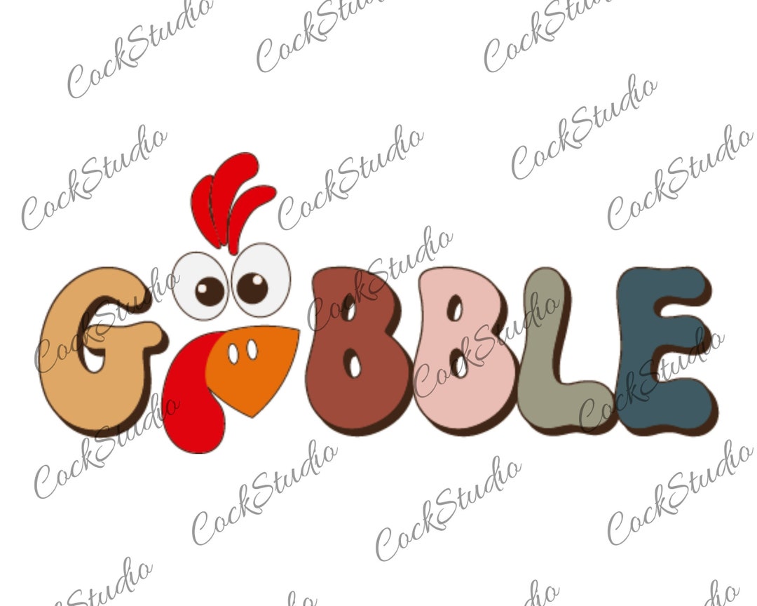 Gobble SVG Thanksgiving SVG Gobble Png Thanksgiving Png - Etsy