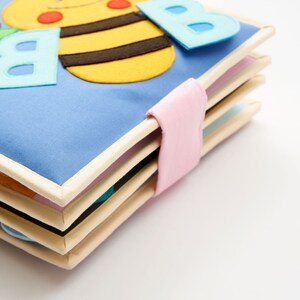 MY FIRST ABC - Handmade Montessori Sensory Alphabet Quiet Book & Busy ...
