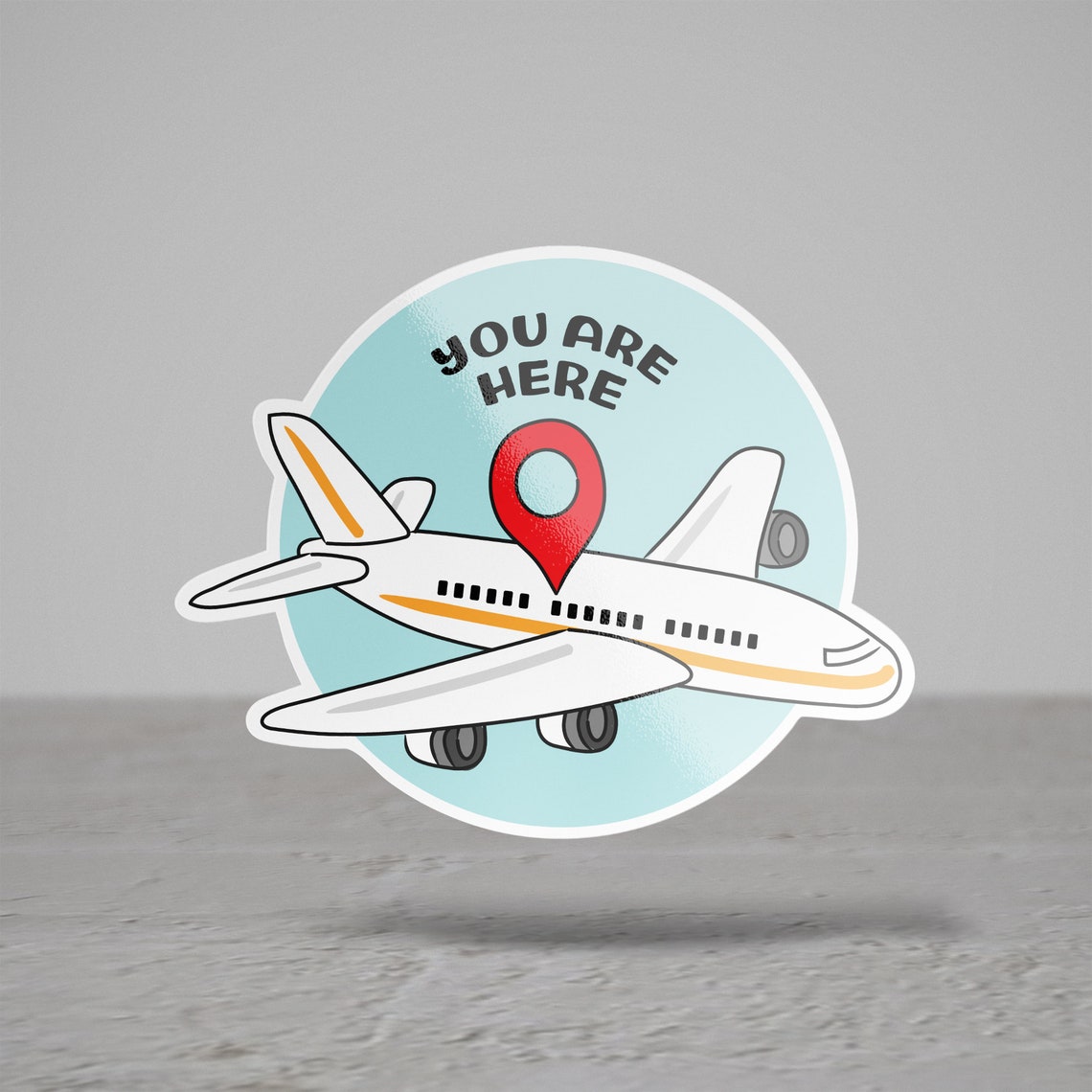 Travel Sticker Aviation Geek Sticker World Traveler Sticker - Etsy