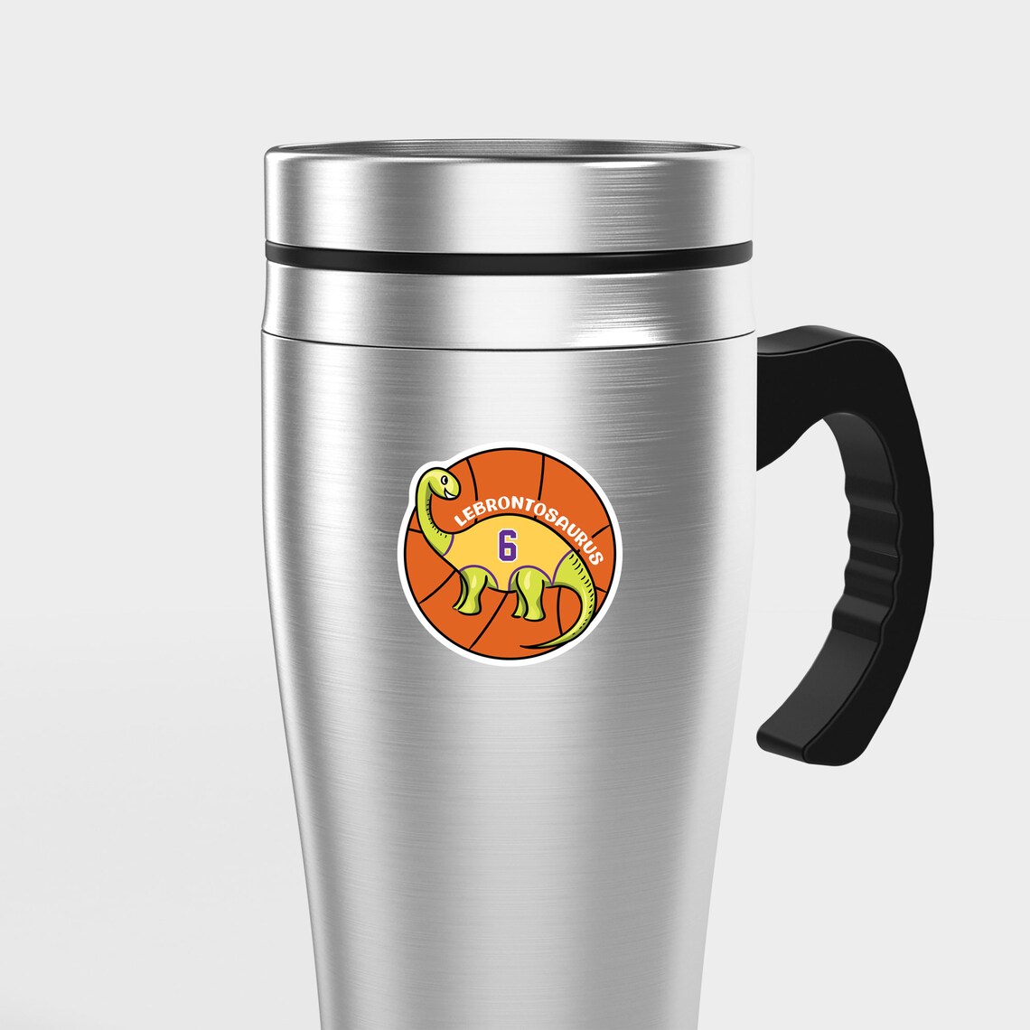 Lebrontosaurus Sticker Funny Sticker Dinosaur Sticker - Etsy