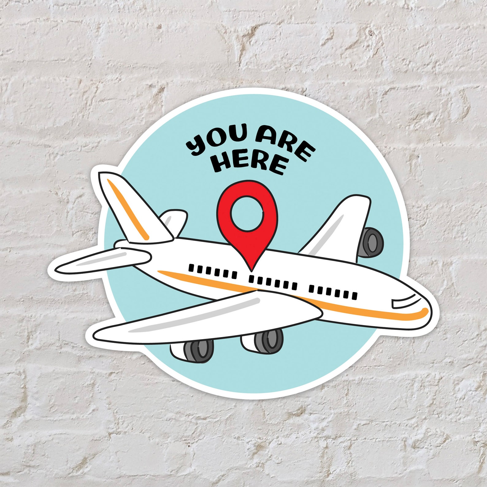 Travel Sticker Aviation Geek Sticker World Traveler Sticker - Etsy