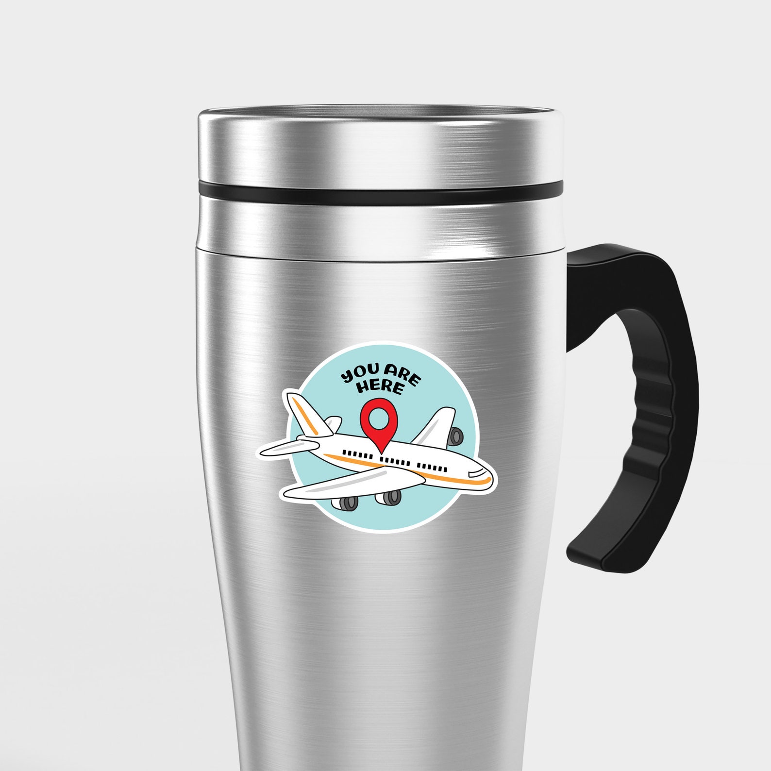 Travel Sticker Aviation Geek Sticker World Traveler Sticker - Etsy