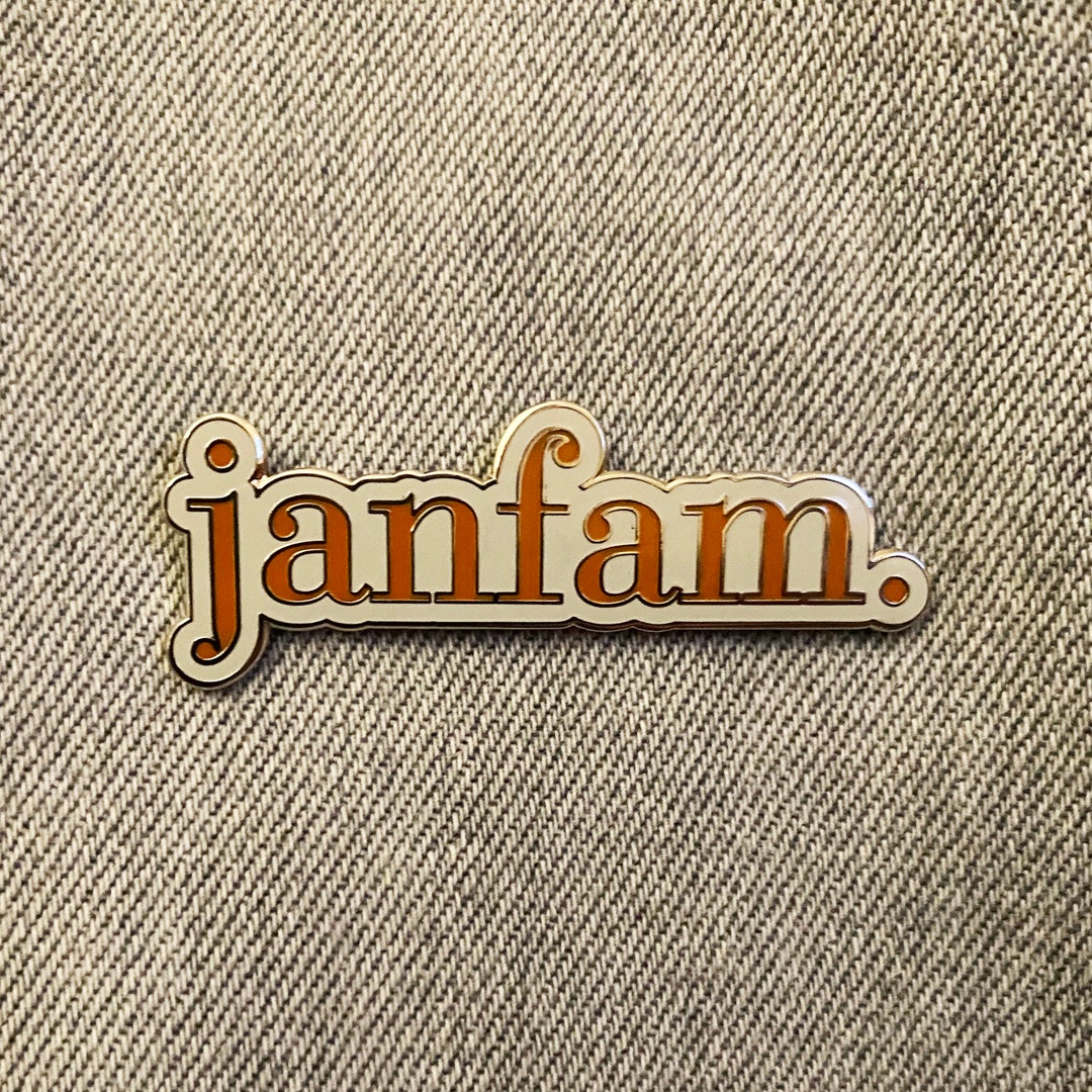 Janfam Enamel Pin, Janet Jackson Fan Pin, Metal Pins, Enamel Color Pin ...