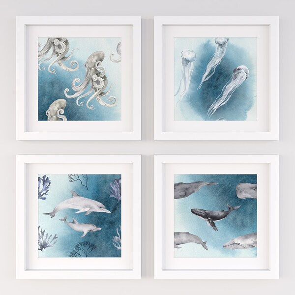 Printable Underwater Square - Etsy