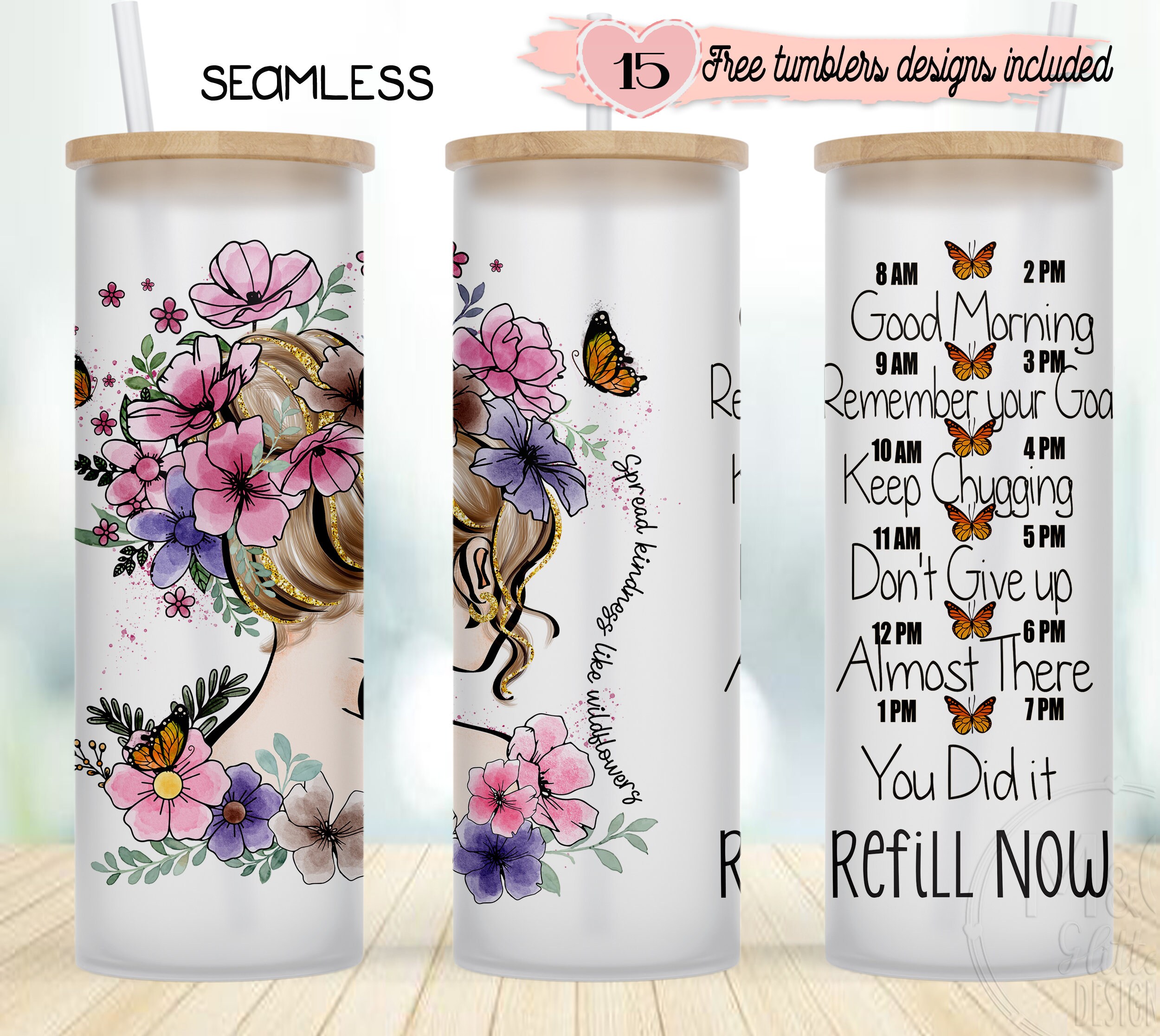 Motivational 25oz Tumbler Wrap Coffee Wrap Design - Etsy