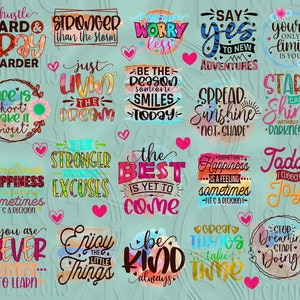 Motivational 20oz Wrap, Digital Sublimation Design, 20oz Digital Design ...